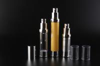 China UKMS38 Cosmetic Syringe Airless Bottle 15ml-20ml-30ml AS Cosmetic Bottle Airless Pump Bottle for sale