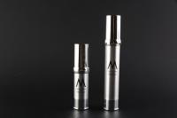 China UKMS41 15ml-20ml-30ml Silver Treatment Of  Bottle AS Cosmetic Airless Pump Bottle for sale