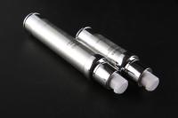 China UKMS41 15ml-20ml-30ml Silver Treatment Of  Bottle AS Cosmetic Airless Pump Bottle for sale