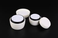 China 15ml-30-50ml Round Plastic Jars Luxury Packaging Round Cream Jar for sale
