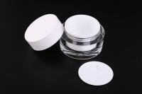China UKC39 50g V7 Cream Double-Wall Design Luxury Packaging Small Ceramic Cream Jar for sale
