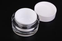 China UKC39 50g V7 Cream Double-Wall Design Luxury Packaging Small Ceramic Cream Jar for sale