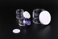 China UKC43 5ML-100ML Hot Selling Fashionable Different Capacity PETG Cream Jar Plastic Jar Cosmetic for sale