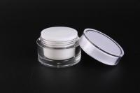 China UKC48  High Quality Best Price 50ml-100ML Double Liner Cream Ceramics Jar for sale