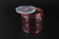 China UKC49 Large Capacity 200ml 300ml 500ml PET Empty Cosmetic Jar Plastic Cosmetic Packaging for sale