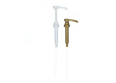 China 28 / 400 Caramel Sauce Dispenser Pump Plastic Chocolate Sauce Syrup Pump Food grade PP  SS304 for sale