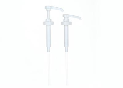 China Fda / Eu Material Syrup Pump Bottle Dispenser For Tomato Sauce / Fruit Juice for sale