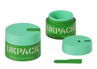 China PP Capacity 50g 100g Cosmetic Cream Jars With Small Scoop for sale