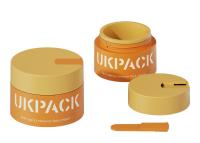 China PP Capacity 50g 100g Cosmetic Cream Jars With Small Scoop for sale