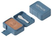 China 100g Deodorant Square Cream Jar With Spoon Flip Top for sale