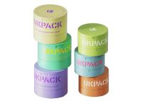 China Fefillable Flip Top Cream Jar With Spoon 100g 150g 200g for sale