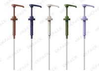 China Plastic 38/400 Syrup Dispenser Pump 5/8/10ml Beverage Liquid Output Dosage for sale