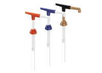 China Food Grade Sauce Dispenser  Pump 15ml 30ml UKM30 43-410 Anti-Theft Cover for sale