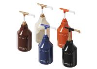 China Food Grade Sauce Dispenser  Pump 15ml 30ml UKM30 43-410 Anti-Theft Cover for sale
