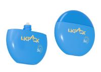 China 30ml 50ml Sunscreen Liquid Round Semicircle Fat HDPE Bottle for sale