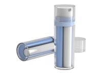 China 10ml+ 30ml 20ml+20ml Double Chamber Serum cosmetic pump bottle airless bottle for sale