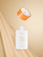 China 30ml & 50ml Tottle Liquid Sunscreen Lotion Bottle With Diamond-Shaped Special Cap Travel-Friendly Skincare Container for sale