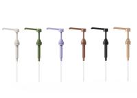 China Round Push-Head Dispenser Pump For Food Syrup for sale