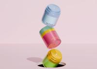 China Leakproof Acrylic Refillable Airless Pump Cream Jar Round 15g 30g 50g for sale