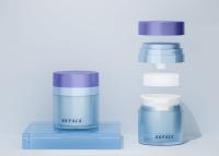 China Leakproof Acrylic Refillable Airless Pump Cream Jar Round 15g 30g 50g for sale