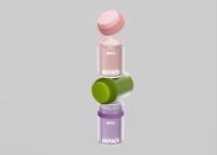 China 100g Airless Jar PET PP for sale