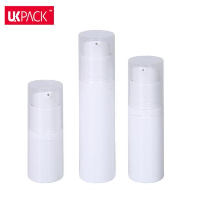 China White Recyclable Pp Cosmetic Airless Pump Bottles For Eye Cream 5ml 10ml 15ml for sale