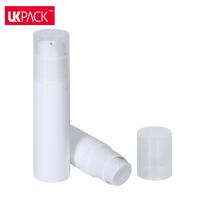 China White Recyclable Pp Cosmetic Airless Pump Bottles For Eye Cream 5ml 10ml 15ml for sale