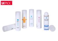 China Cosmetic Packaging White PP Airless Pump Bottles Sunblock Cream Bottle Custom Color for sale
