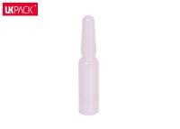 China 1.5ml Capacity Mini Cosmetic Containers Plastic Skin Ampoules Shatter Resistant for sale