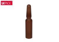 China 1.5ml Capacity Mini Cosmetic Containers Plastic Skin Ampoules Shatter Resistant for sale