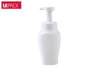 China 500ML Special Shaped HDPE Plastic Foam Soap Pump Bottle For Body Shower Gel for sale