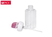 China Push Down Empty Nail Polish Remover Pump Dispenser Cosmetic Transparent Bottle 200ml for sale