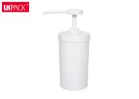 China 38/400 15ml Or 30ml Sauce Dispenser Pump And Bottle for sale
