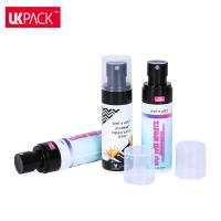 China Empty 60ml 100ml 120ml PET Plastic SGS Bulk Cosmetic Spray Bottles for sale
