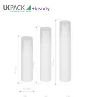 China 5ml 8ml 10ml White Pp Airless Skin Care Pump Bottle For Travel Set for sale