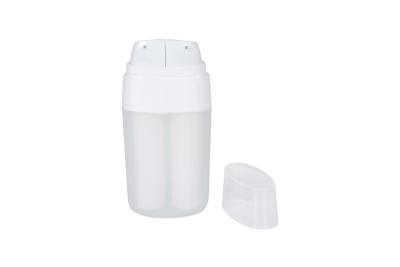 China Two Tubes BPA-free 15ml 30ml PP Customized Color Airless Bottle with Skin Care Cosmetic Packaging UKA05 for sale