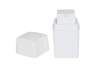 China PP White Square Airless Pump Bottle 15ml 30ml 50ml Skin Care Cream Vacuum Bottle Cosmetic Packaging UKA13 for sale