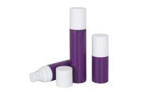 China 50ml 75ml 120ml Hand / Body Airless Pump Bottles With Silk Screening Cosmetic Packaging Container UKA17-B for sale