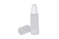 China White PP Cream Airless Pump Bottle  Transparent Lotion 15ml 30ml 60ml 80ml Cosmetic Packaging  Eye  Hand  Face UKA20 for sale