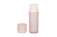 China Matte Surface Customized Color AS 50ml 120ml 180ml Airless Pump Bottle for Skin Personal Care Vacuum Bottle UKA23 for sale