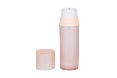 China Matte Surface Customized Color AS 50ml 120ml 180ml Airless Pump Bottle for Skin Personal Care Vacuum Bottle UKA23 for sale