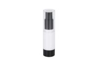 China 20ml 35ml Airless Vacuum Pump Bottle With Black Cap for sale