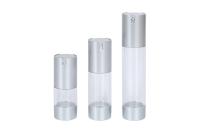 China 15ml 20ml 30ml 35ml 50ml Transparent AS Airless Pump Bottle Lotion / Cream Packaging UKA26 for sale
