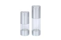 China 15ml 20ml 30ml 35ml 50ml Transparent AS Airless Pump Bottle Lotion / Cream Packaging UKA26 for sale