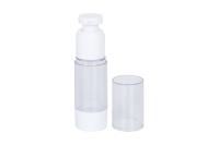 China Transparent Airless Bottle AS 15ml 30ml 50ml 80ml 100ml Personal Care Packaging UKA30 for sale