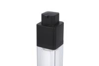 China Double Layer Square Acrylic PP 15ml 30ml 50ml Airless Pump Packaging Cosmetic Bottle for sale