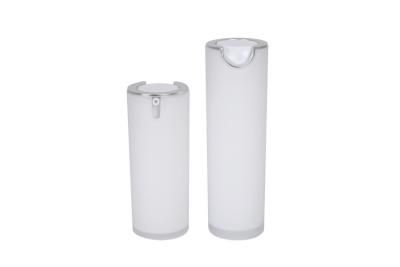 China Double Layer Vacuum Airless Pump Container Cosmetic Bottle Acrylic Material for sale