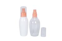 China PET 120ml 150ml OEM Plastic Lotion Pump Bottles Customized Color Cream Comestic bottle UKL01 for sale