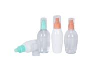China PET 120ml 150ml OEM Plastic Lotion Pump Bottles Customized Color Cream Comestic bottle UKL01 for sale