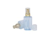 China Light Blue Hand Soap Packaging 150ml Makeup Pump Bottle OD 52mm for sale